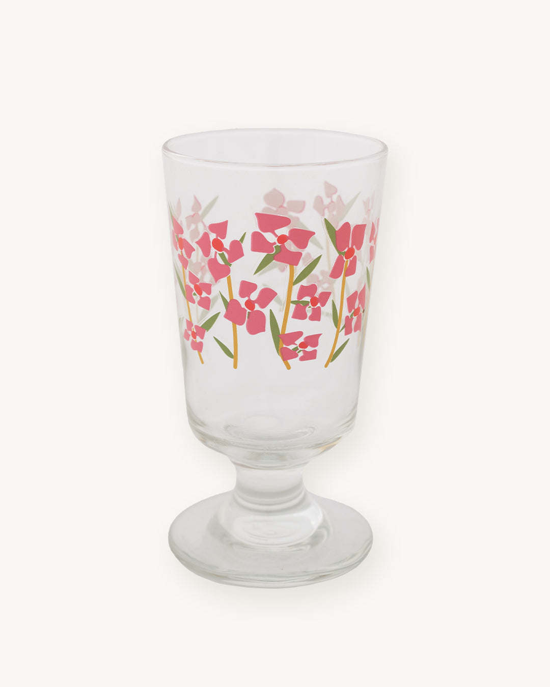 Superbloom Elegant Clarkia Footed Glass – Theodore Payne Foundation