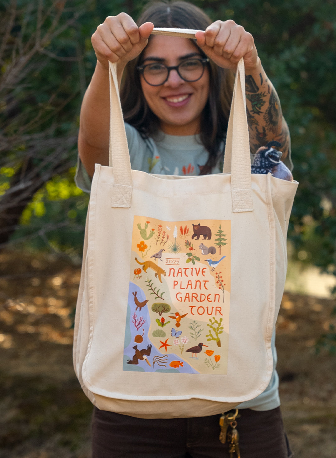 2025 Garden Tour Tote Bag – Theodore Payne Foundation